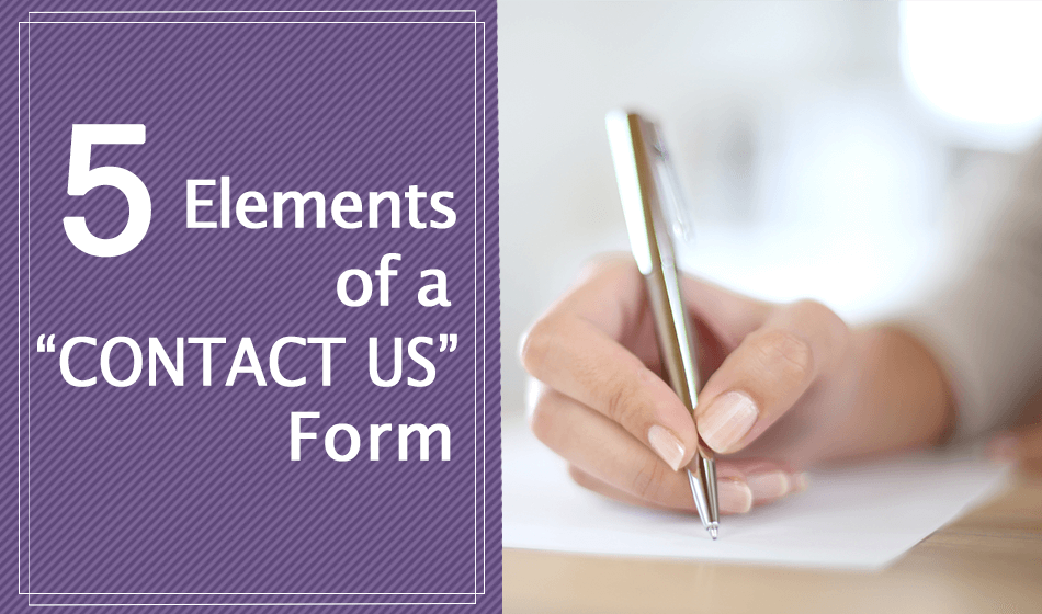 5 Elements of a "Contact Us" Form - Website Creation Workshop