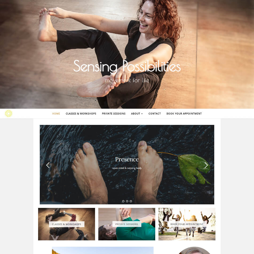 Yoga & Movement Websites - Website Creation Workshop
