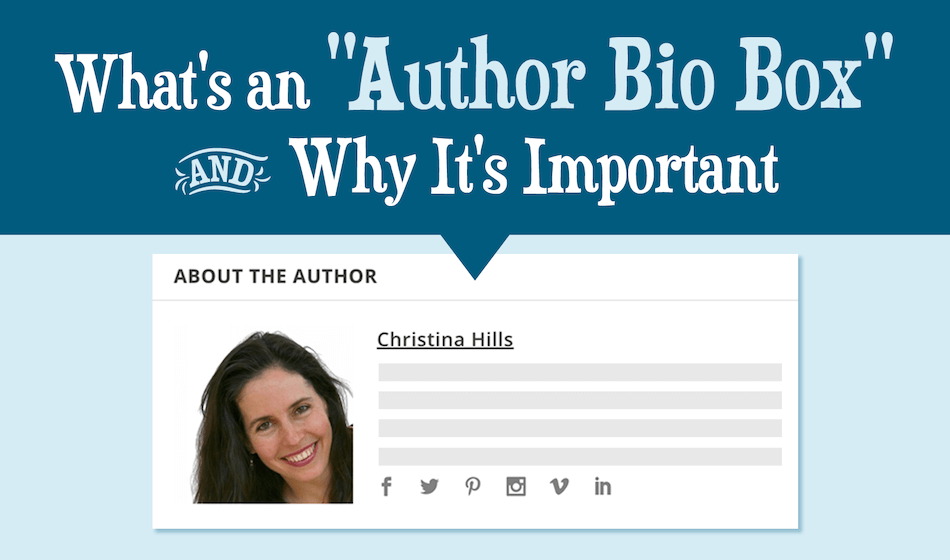 What's an "Author Bio Box" in WordPress and Why It's Important ...
