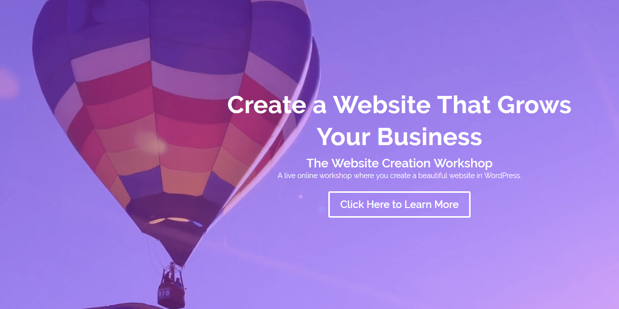 Home - Website Creation Workshop