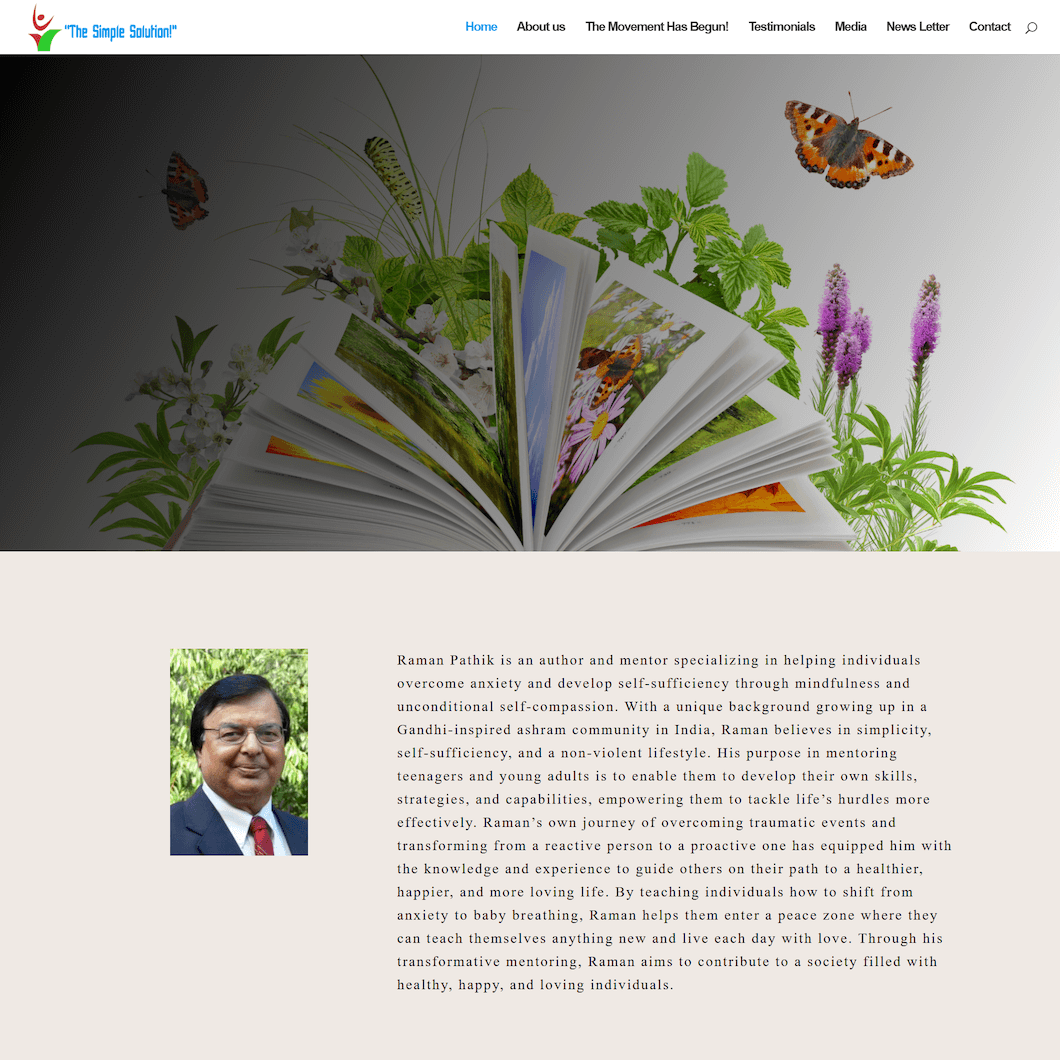 Raman Pathik - Website Creation Workshop